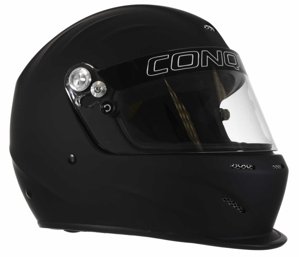 Conquer Snell SA2020 Aerodynamic Vented Full Face Auto Racing Helmet ...