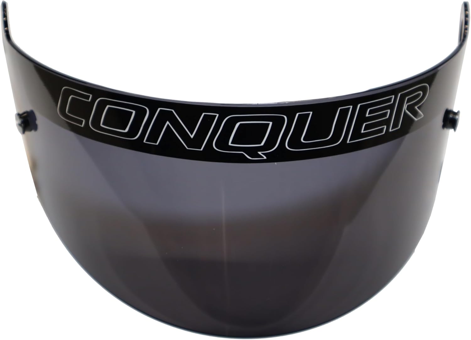 Conquer Full Face Helmet Face Shield Clear or Dark - Conquer Snell ...